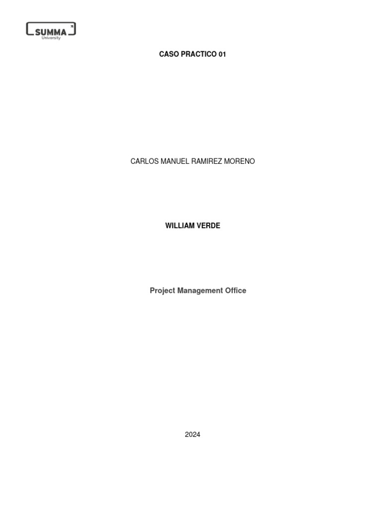 Caso Practico 01 | PDF | Gestión de recursos humanos | Business