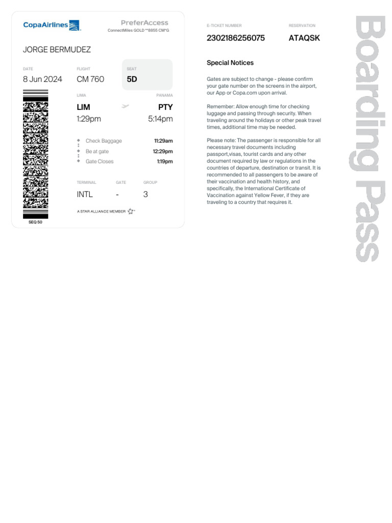 BoardingPass-1 | PDF