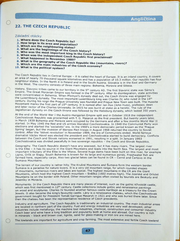 The Czech Republic | PDF