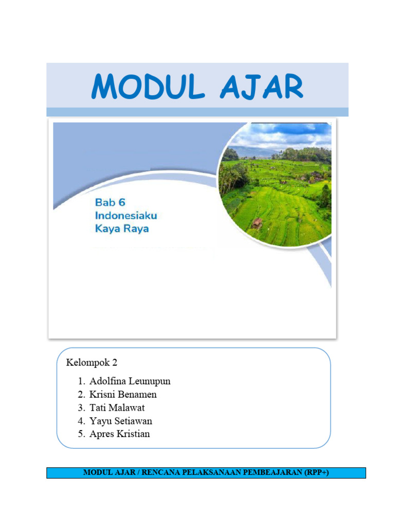 Modul Ajar Kel2 | PDF