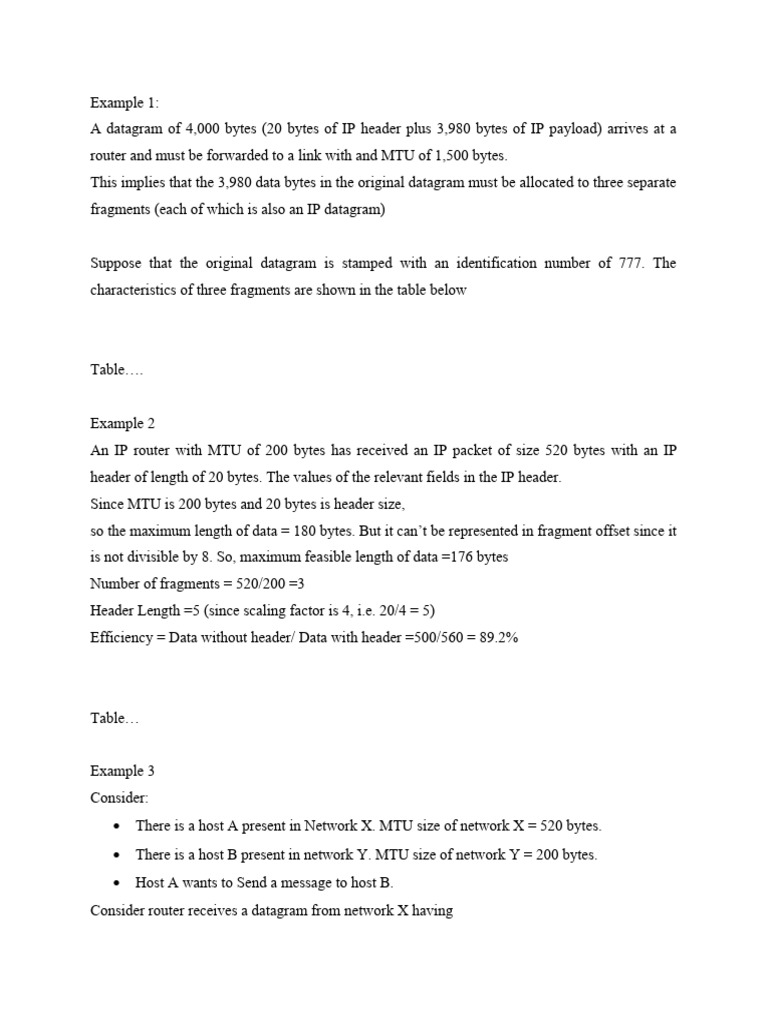 Unit 2 numericals | PDF | Internet Protocols | Telecommunications Standards