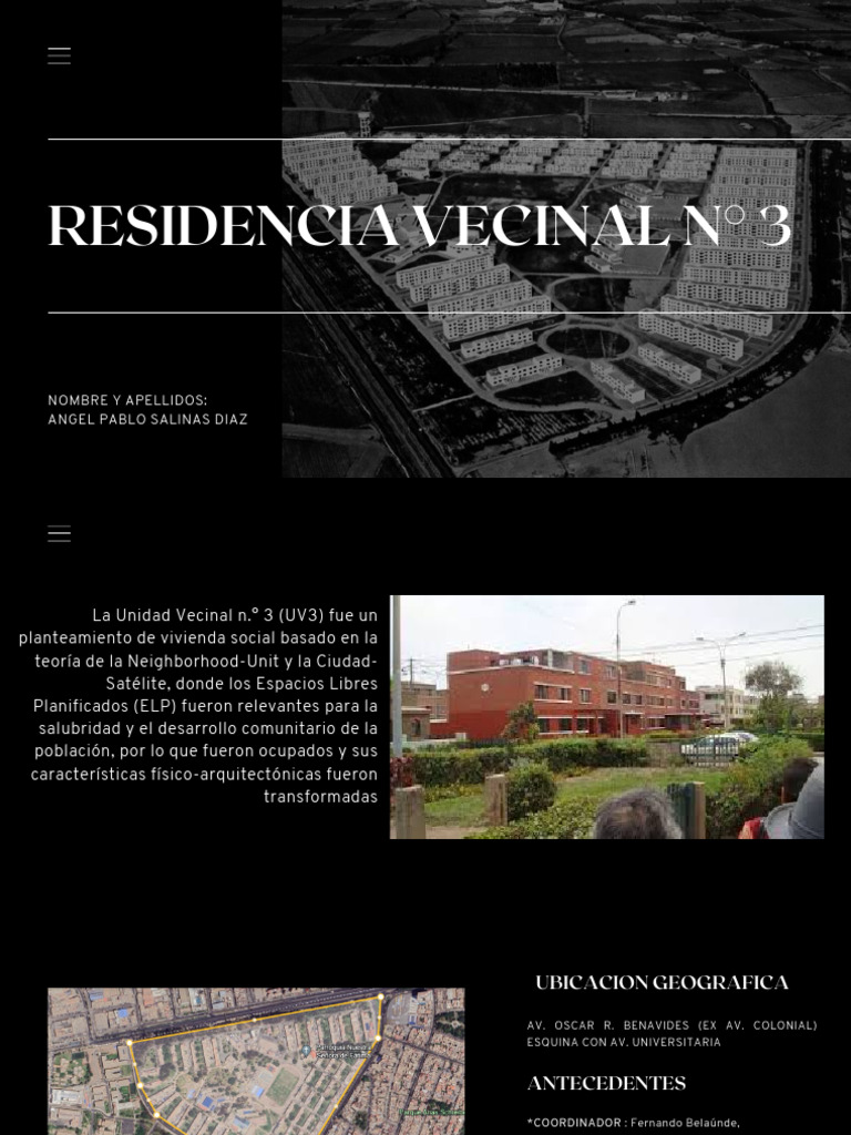 Residencia Vecinal Nº3 | PDF | Lima | edificio