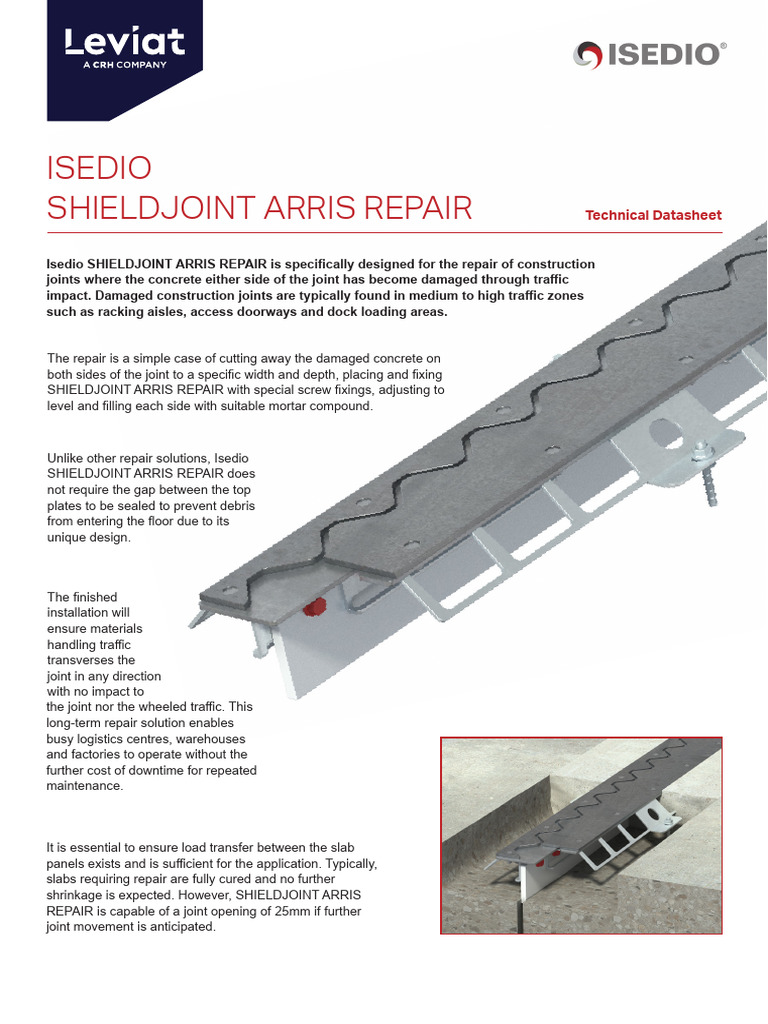 Leviat-Isedio-ShieldJoint-Arris-Repair-Datasheet-Australia | Download ...