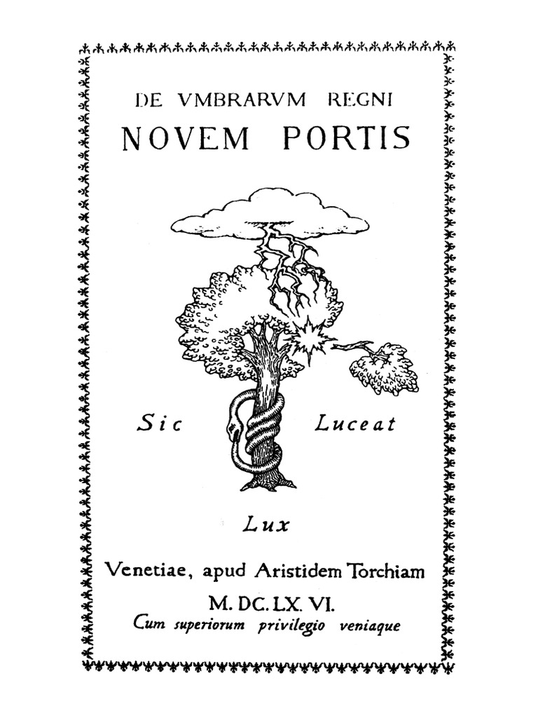 De Umbrarum Regni Novem Portis | PDF