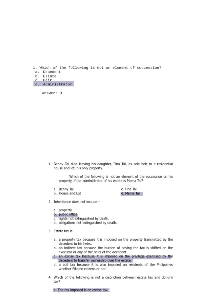 Tax Reviewer 1 37 | PDF