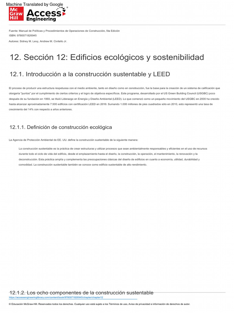 LEED Section-12-Green-Buildings-And-Sustainability | PDF ...