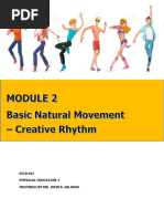 Locomotor and Non Locomotor Movements Folk Dance Basic Step | PDF ...