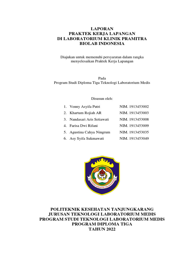 PKL LAPORAN Fix | PDF