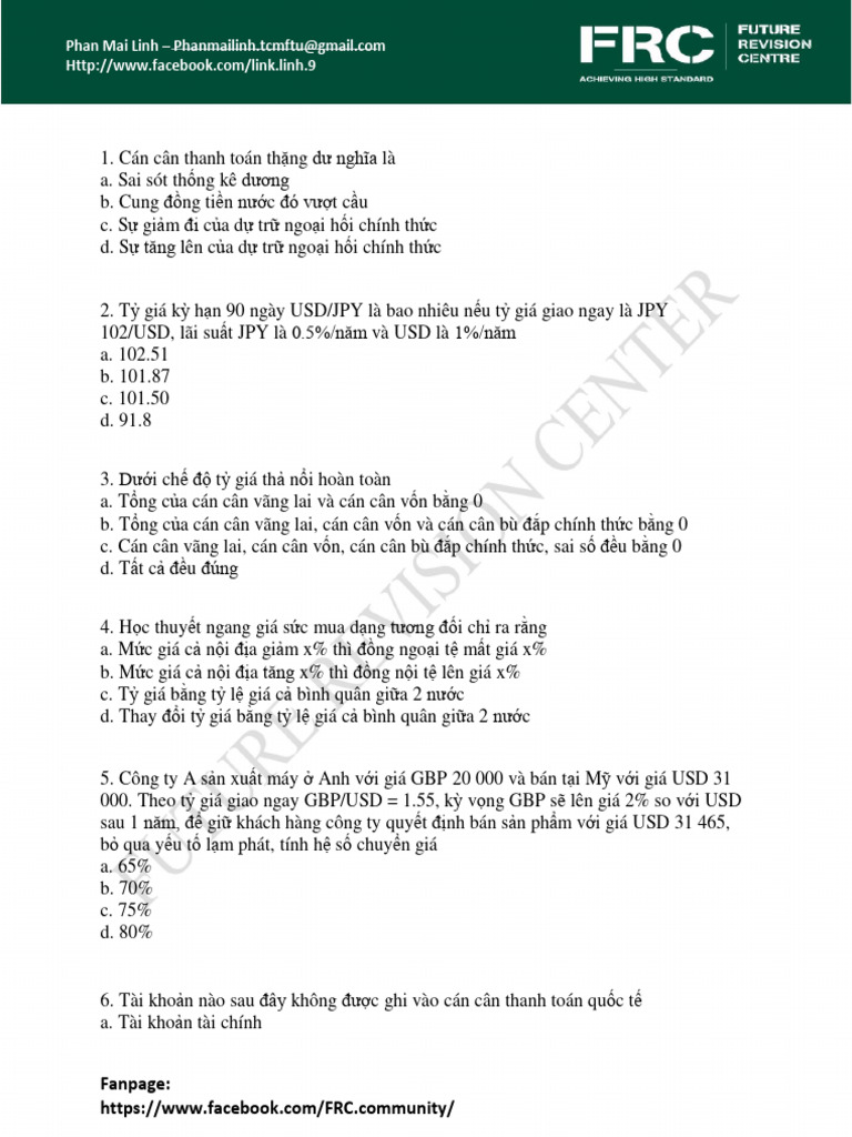 TN TCQT Cô Trang Cô Hà | PDF