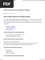 Chartink Scanner Links | PDF | Day Trading | Private Sector