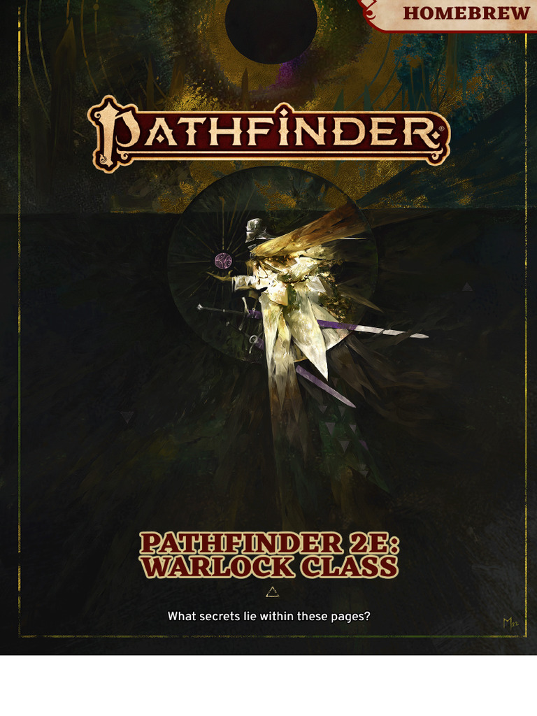 Pathfinder 2e Warlock - The Homebrewery | PDF