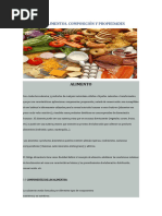 Clasificación de Alimentos por Origen | PDF | Nutrientes | Alimentos
