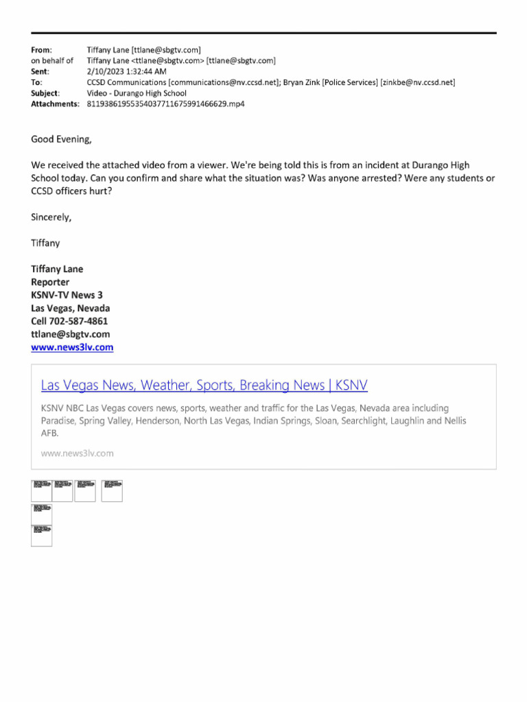 Redacted Records Released by CCSD | PDF