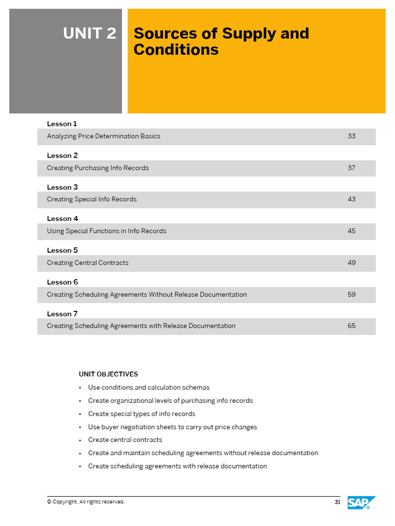 Sources of Supply and Day31 | Download Free PDF | Procurement | Prices