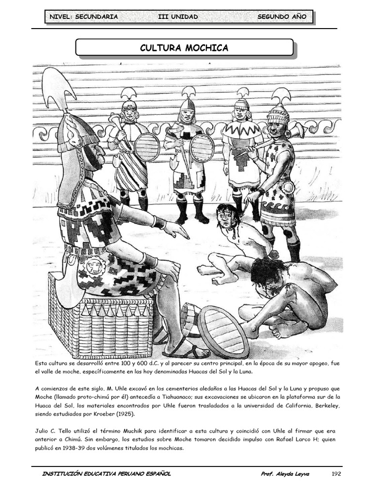 Cultura Mochica | PDF