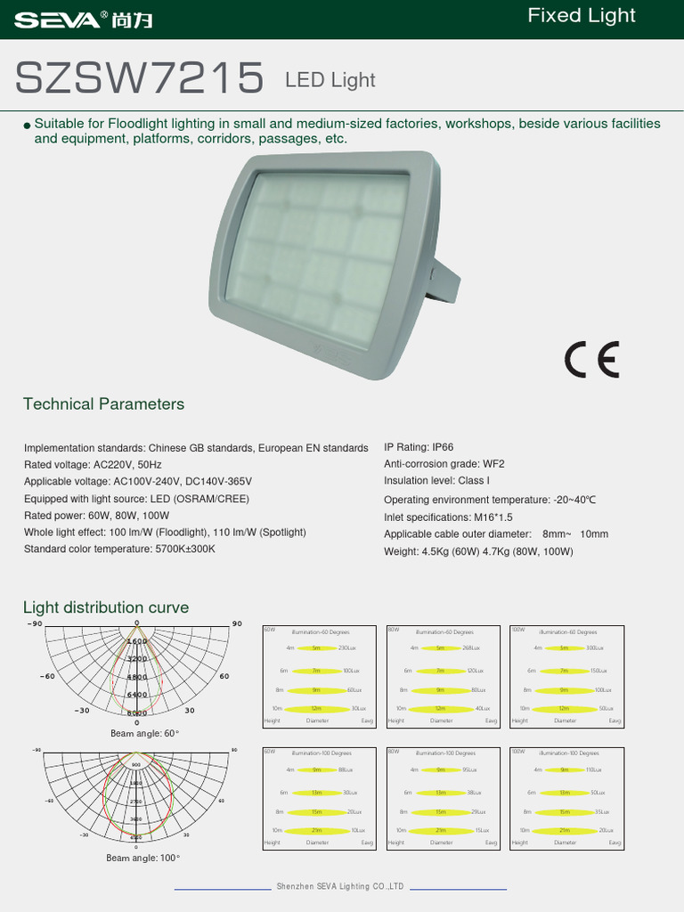 LED Lighting Specifications and Standards | PDF | Building Engineering ...