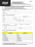 Borang PB1&PB2 Terkini 2023 | PDF