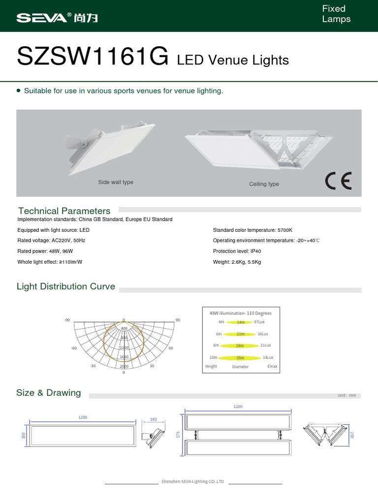 LED Venue Lighting Solutions | PDF | Lighting | Poly(Methyl Methacrylate)