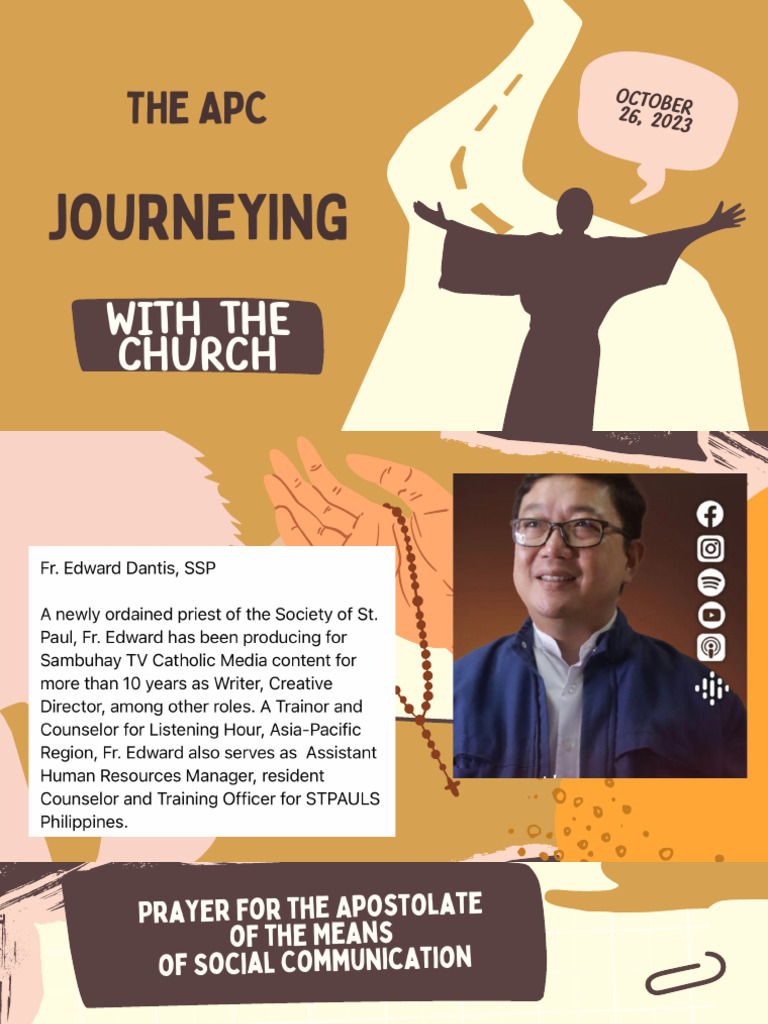 The Apc Journeying | PDF | Catholic Church | Laity