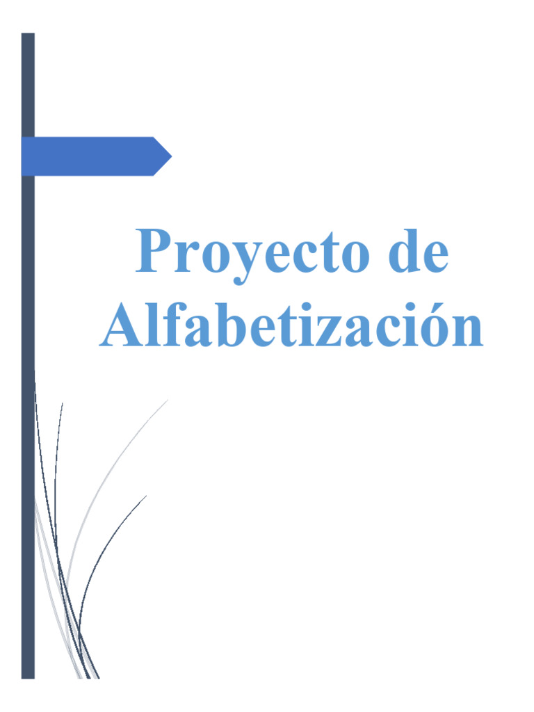 Proyecto de Alfabetización | PDF | Literatura | Aprendizaje