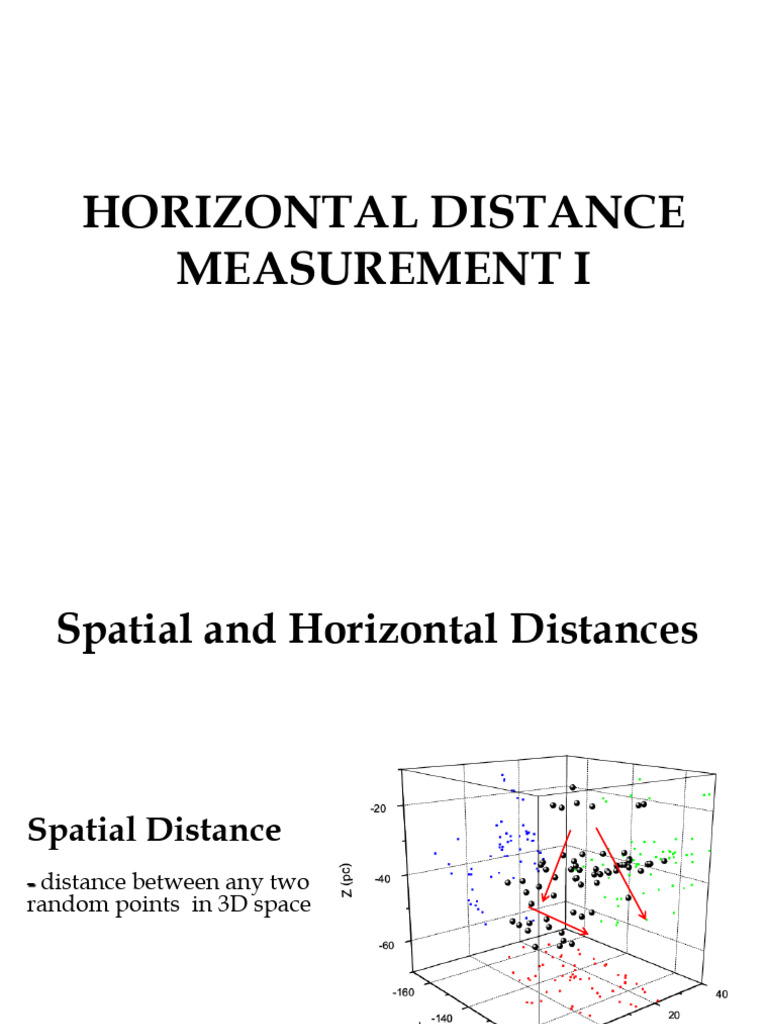 Lecture 4 - Horizontal Distance Measurement I | PDF | Probability And ...