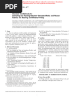 ASTM D570 Water Absorption Standard | PDF | Water | Solubility
