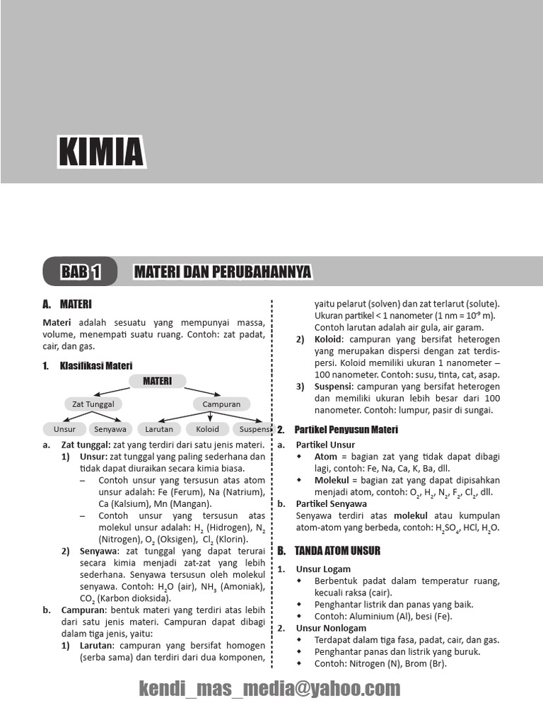 Rangkuman Kimia | PDF