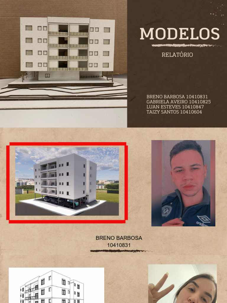Relatório - Maquete de Modelos | PDF