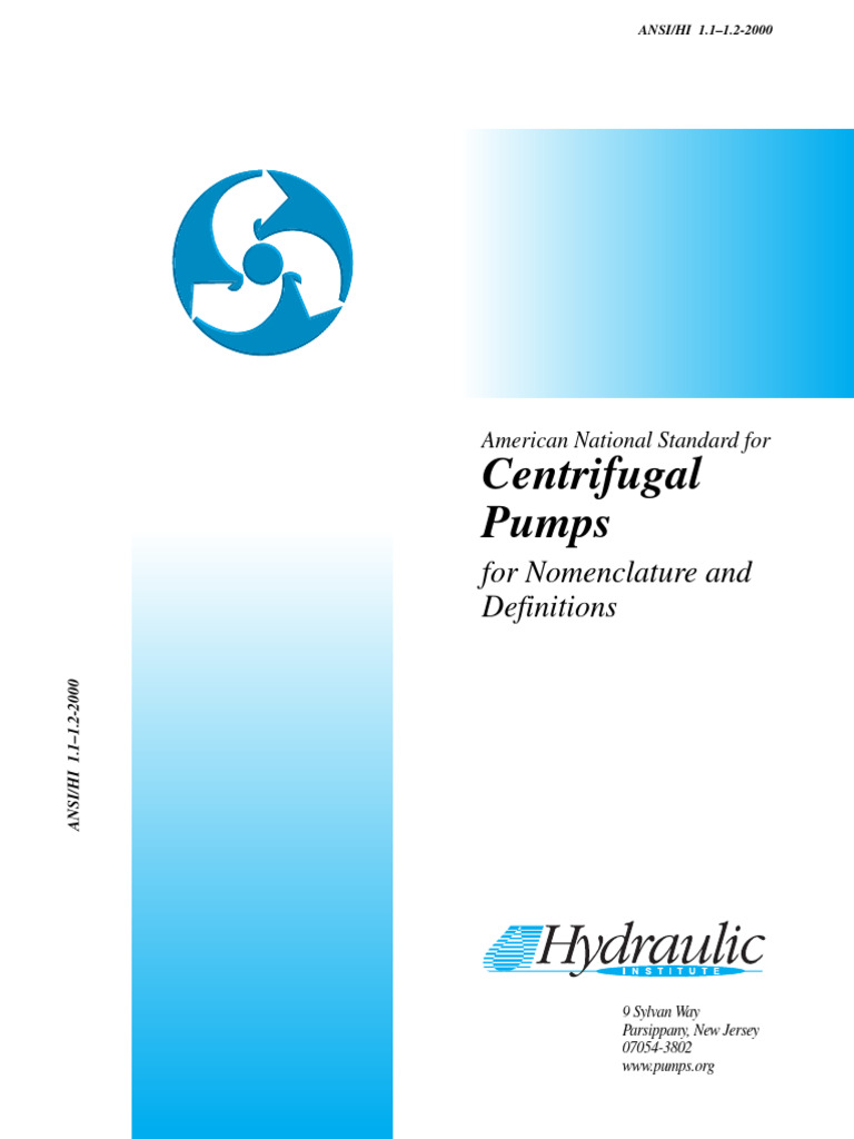 1.1 1.4 Centrifugal Pumps | PDF | Pump | Continuum Mechanics