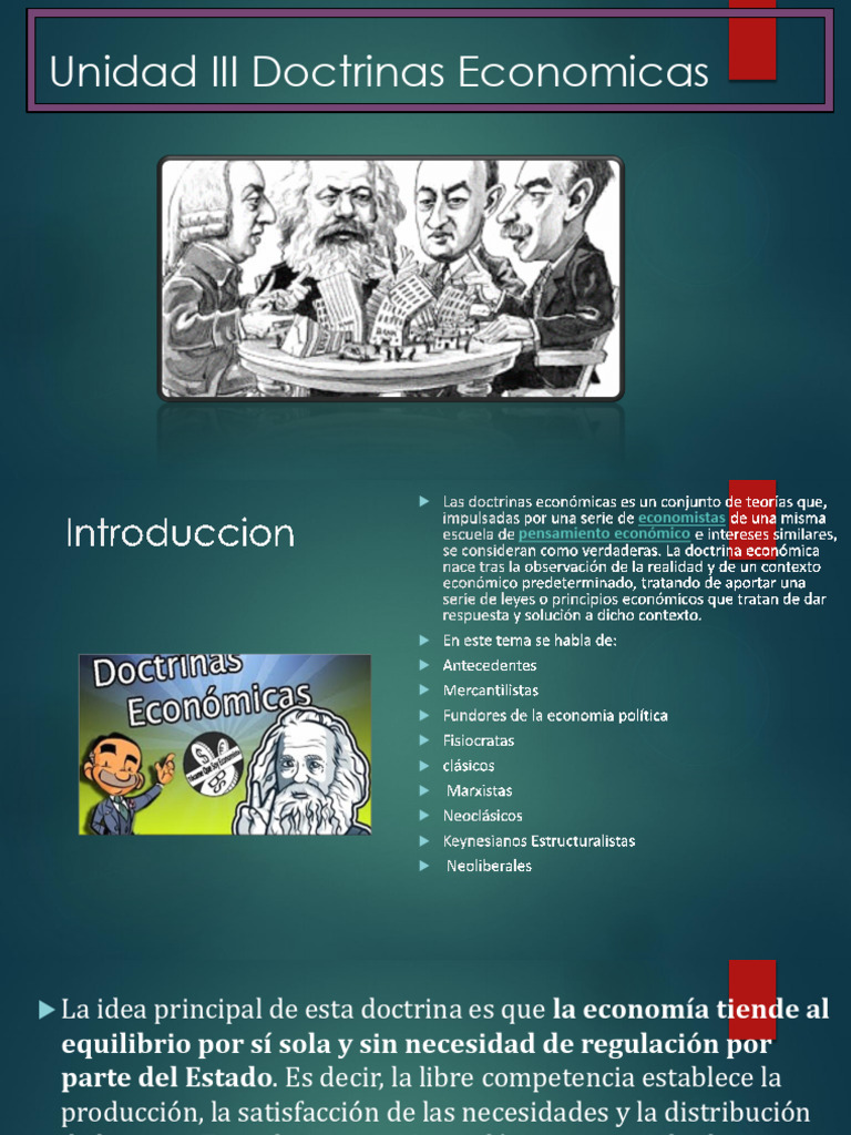 DOCTRINAS ECONOMICAS UNIDAD 3 | PDF | marxismo | Friedrich Engels