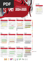 Calendario Uaemex 2025 Drh | PDF