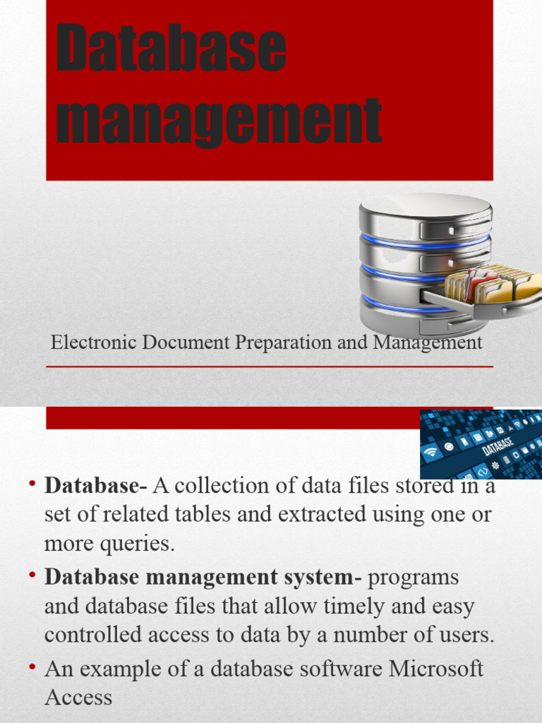 Database Management | PDF