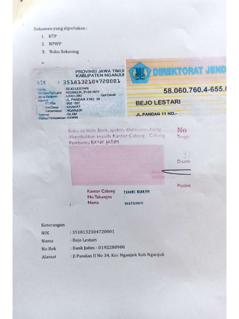 Proposal Keberseihan - Pak Bejo | PDF