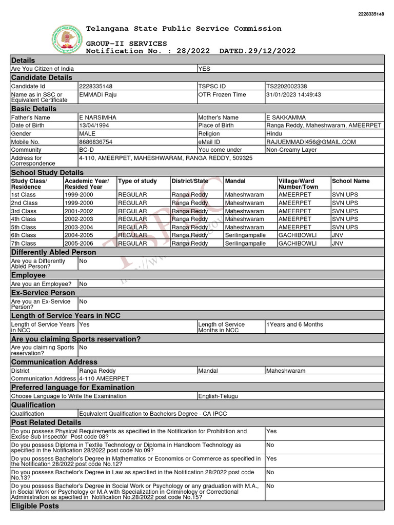 GROUP - 2 Application | PDF | Academic Degree | Bachelor's Degree