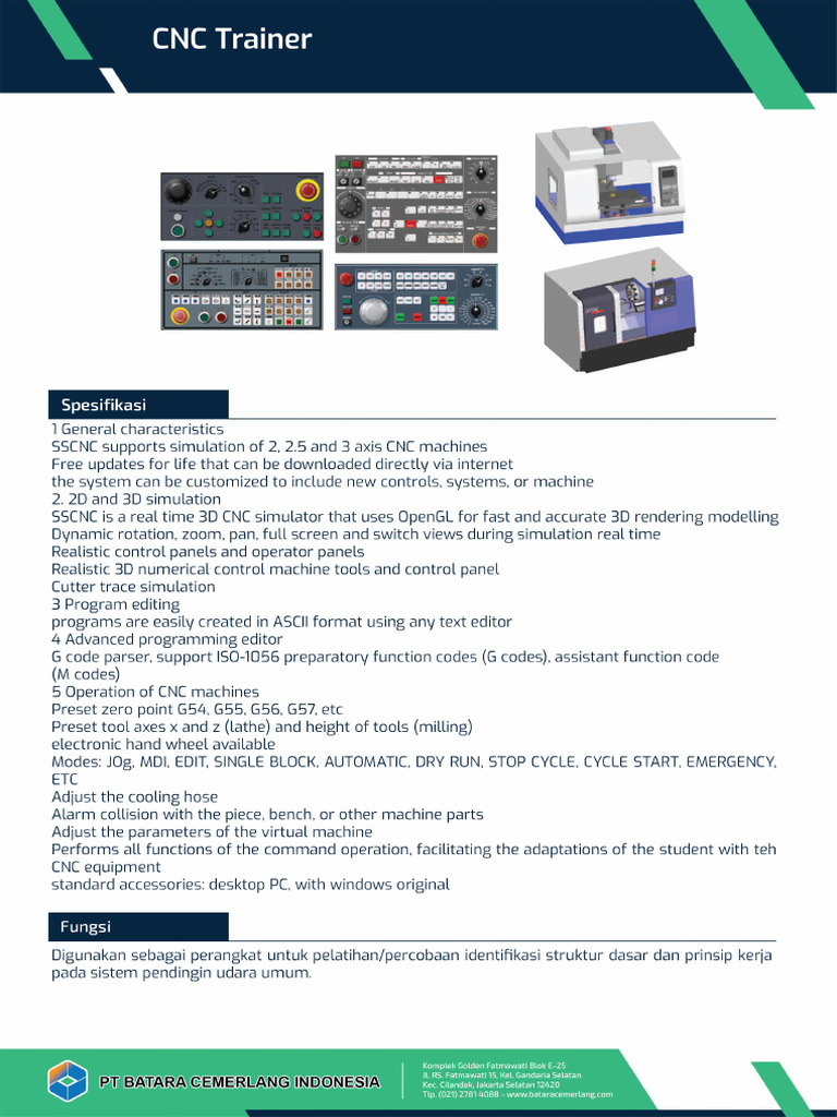 CNC Trainer | PDF