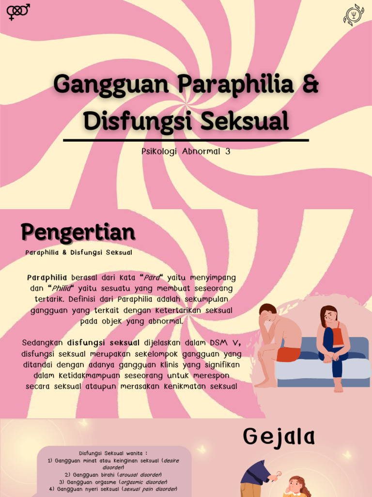 Gangguan Paraphilia & Disfungsi Seksual | PDF | Kesehatan Holistik | Gaya Hidup