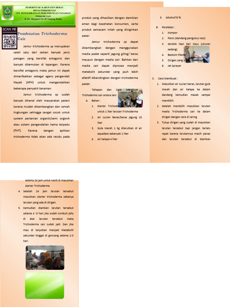 Cara Membuat Trichoderma Cair | PDF
