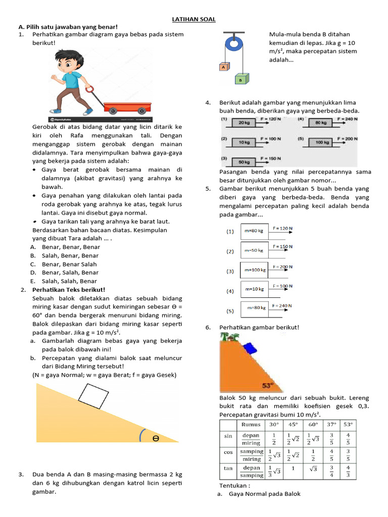 Latihan Soal SAS Fisika 2023 - 2024 | PDF