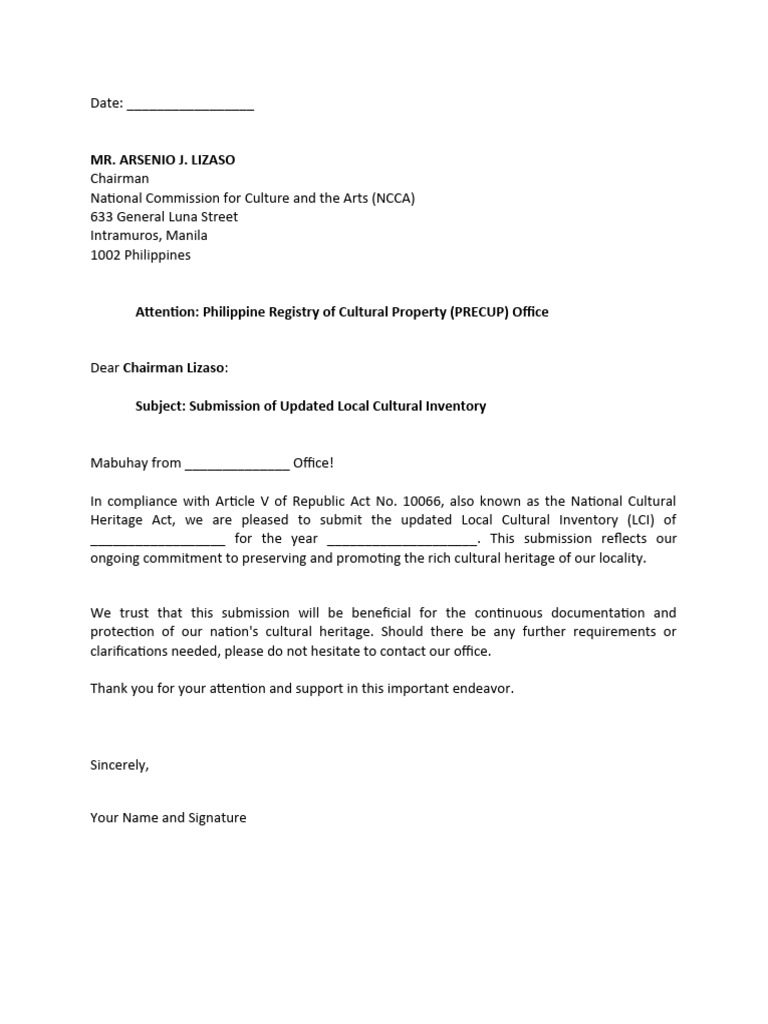 NCCA - Precup Cover Letter | PDF