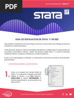 Guia Intalación Stata18 Windows | PDF | Archivo de computadora | Microsoft Windows