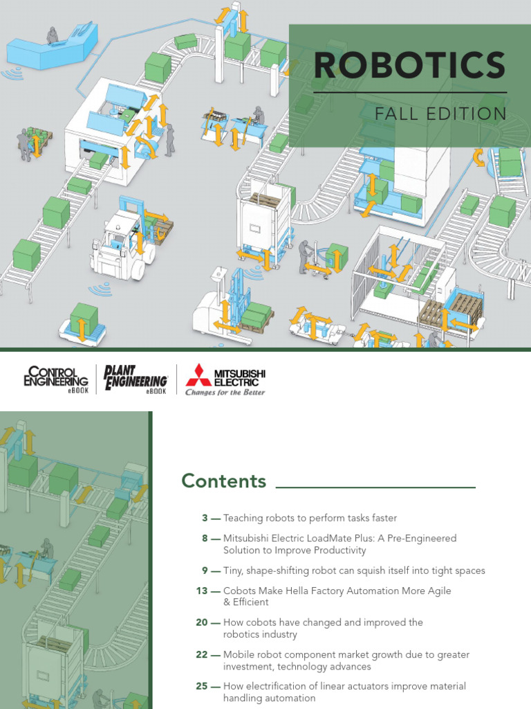 Robotics Fall Edition Pdf Actuator Automation