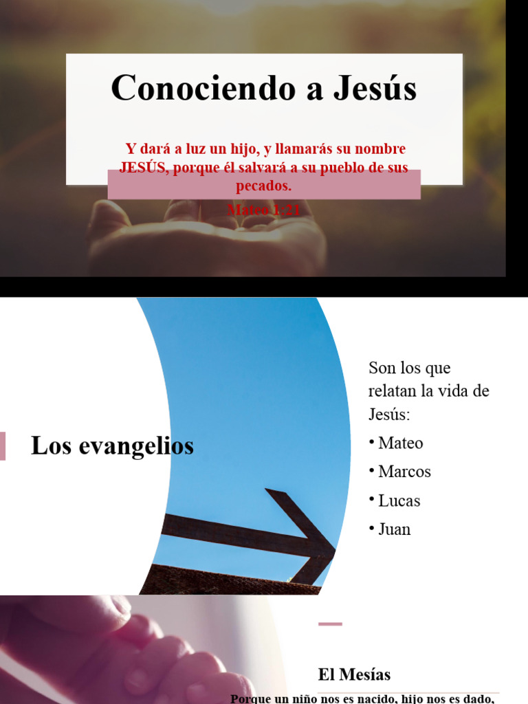 Conociendo A Jesús | PDF
