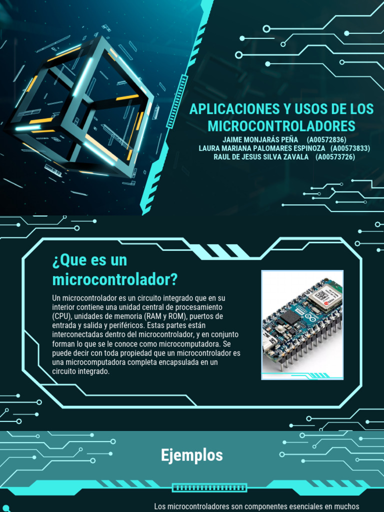 Tarea 4.1 Aplicaciones y Usos de Los Microcontroladores | PDF | Microcontrolador | Arduino