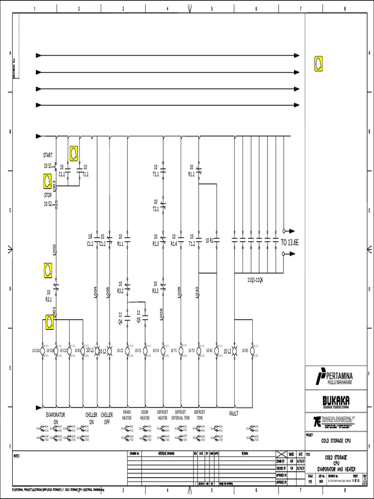 ID-TTN-CAMP-ELE-0603-560094 Wiring Diagram Control PanelTermination ...