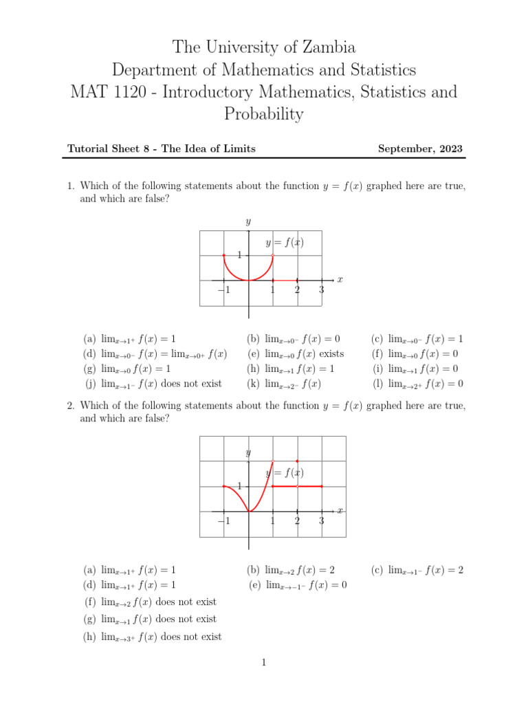 Mat 1120 Tutorial Sheet 8 2022 23 | PDF | Mathematical Logic | Applied ... Mat 1120 Tutorial Sheet 8 2022 23 | PDF | Mathematical Logic | Applied ...