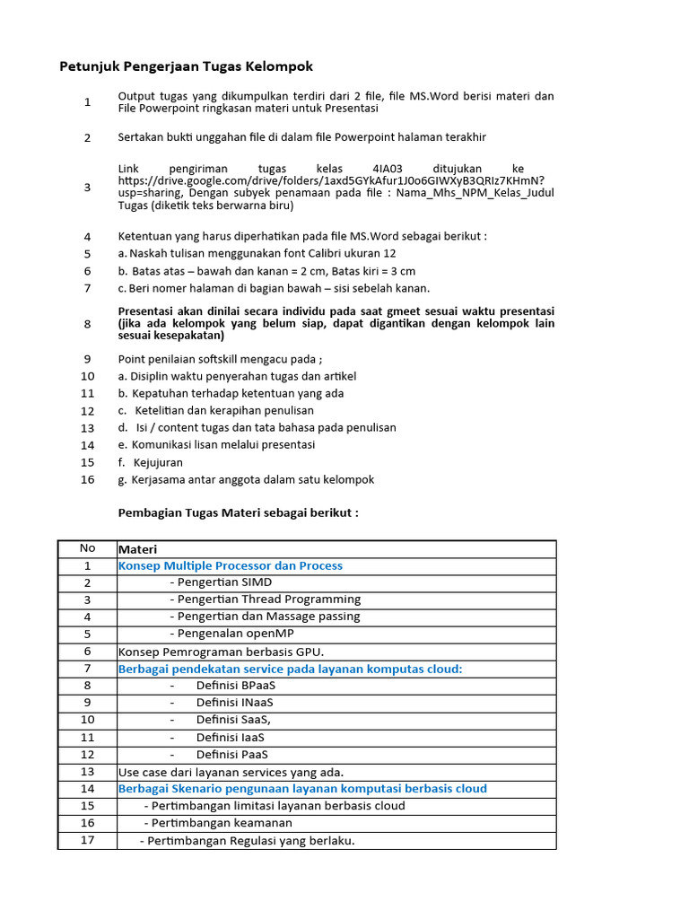 Panduan Tugas Kelompok Komputasi | PDF | Seni | Komputer