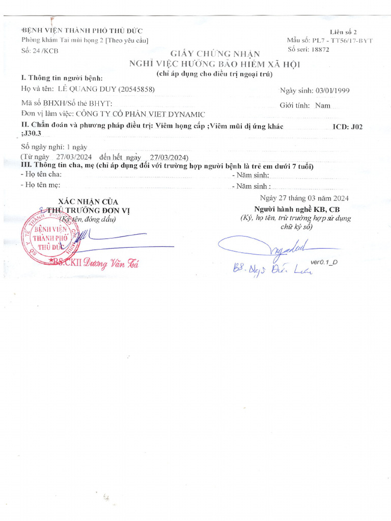 Lê Quang Duy 270324 | PDF