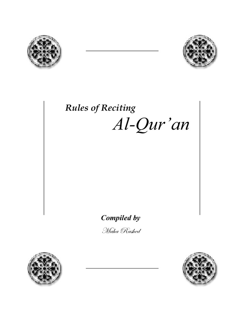 2- Rules of Reciting Al-Quran by Maha Rashed | Download Free PDF ...