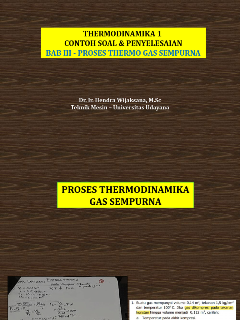 Qa Bab III Proses Thermo-1 | PDF