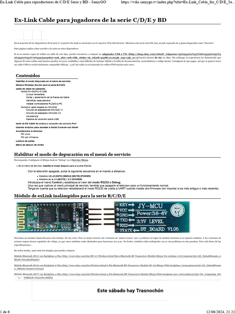 Nokia DKU-5 Pinout SP | PDF | USB | Bluetooth